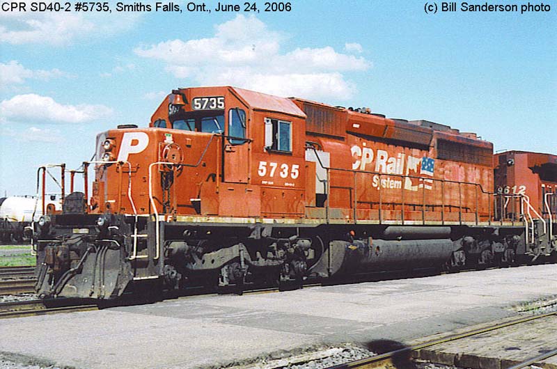 SD40-2 5735